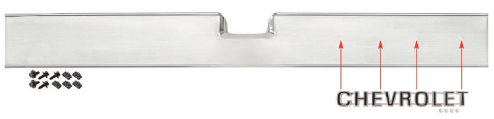 Premier Street Rod Parts : PSR-4416 - 1973-80 Chevy Truck Tailgate Band ...