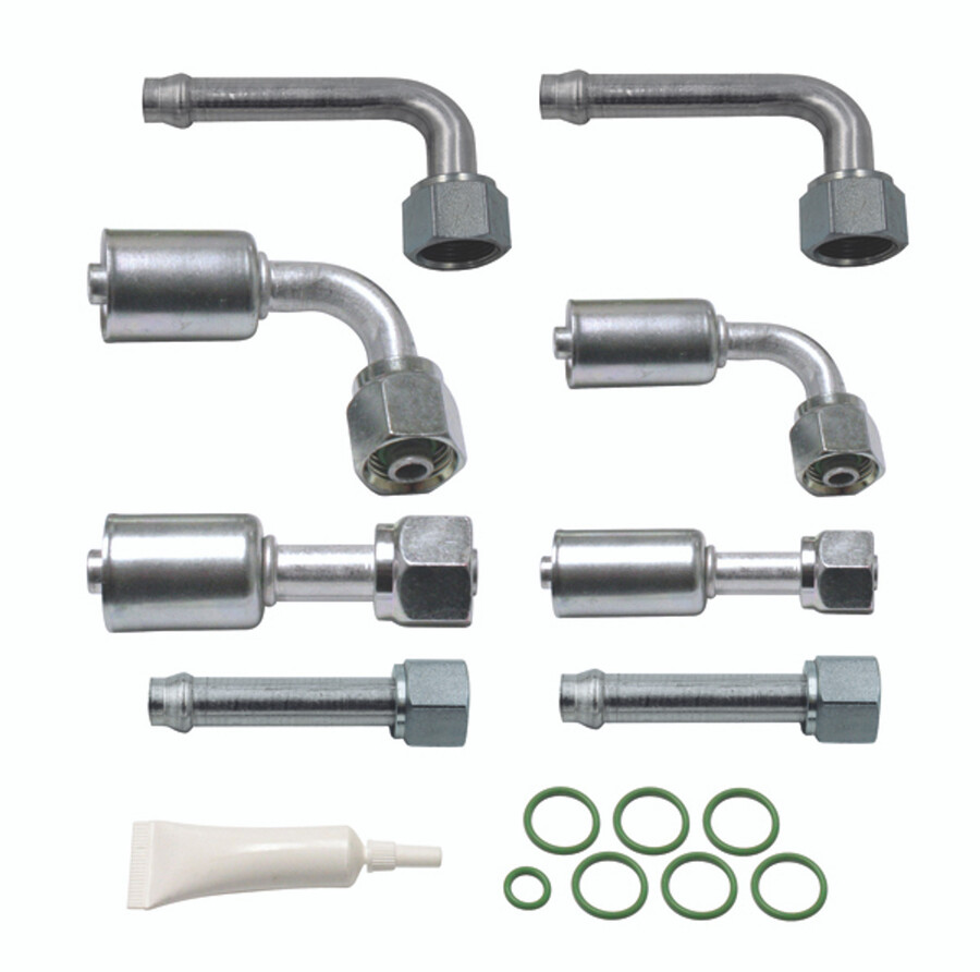 Premier Street Rods: 35704-VUD - 4 WAY BULKHEAD Bulkhead Fitting Kit